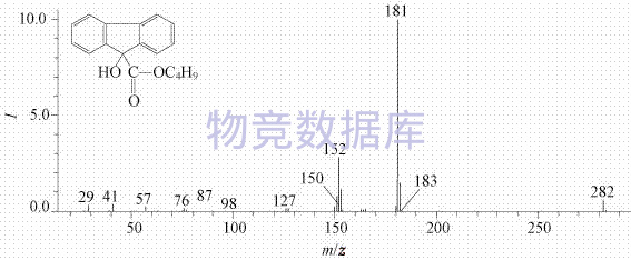 9 羟基 9 芴甲酸9 Hydroxy 9 Fluorenecarboxylic Acid467 69 6参数,分子结构式,图谱信息