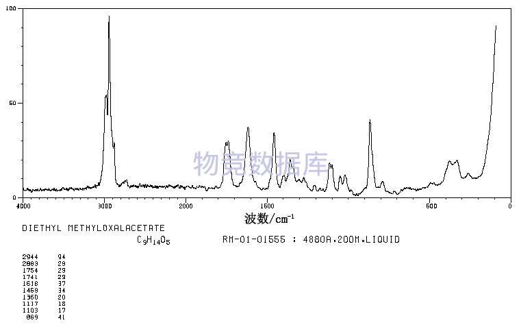 草酰丙酸二乙酯diethyl Oxalpropionate759 65 9参数,分子结构式,图谱信息 物竞化学品数据库 专业、全面的