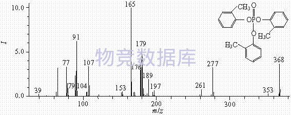 邻磷酸三甲酚酯phosphoric Acid Tri O Cresyl Ester78 30 8参数,分子结构式,图谱信息 物竞化学