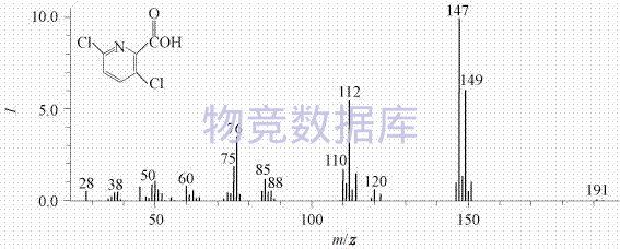 36 二氯吡啶 2 羧酸36 Dichloropyridine 2 Carboxylic Acid1702 17 6参数,分子结构式