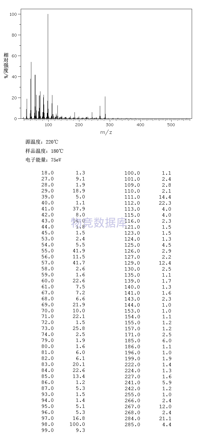 硬脂酸酐stearic Anhydride638 08 4参数,分子结构式,图谱信息 物竞化学品数据库 专业、全面的化学品基础数据库